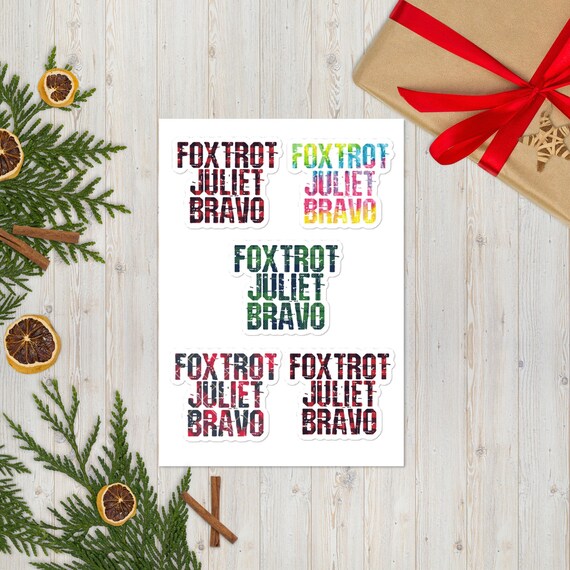 FJB Stickers FJB Pro America Camo Sticker Sheet Set of 5 | Etsy