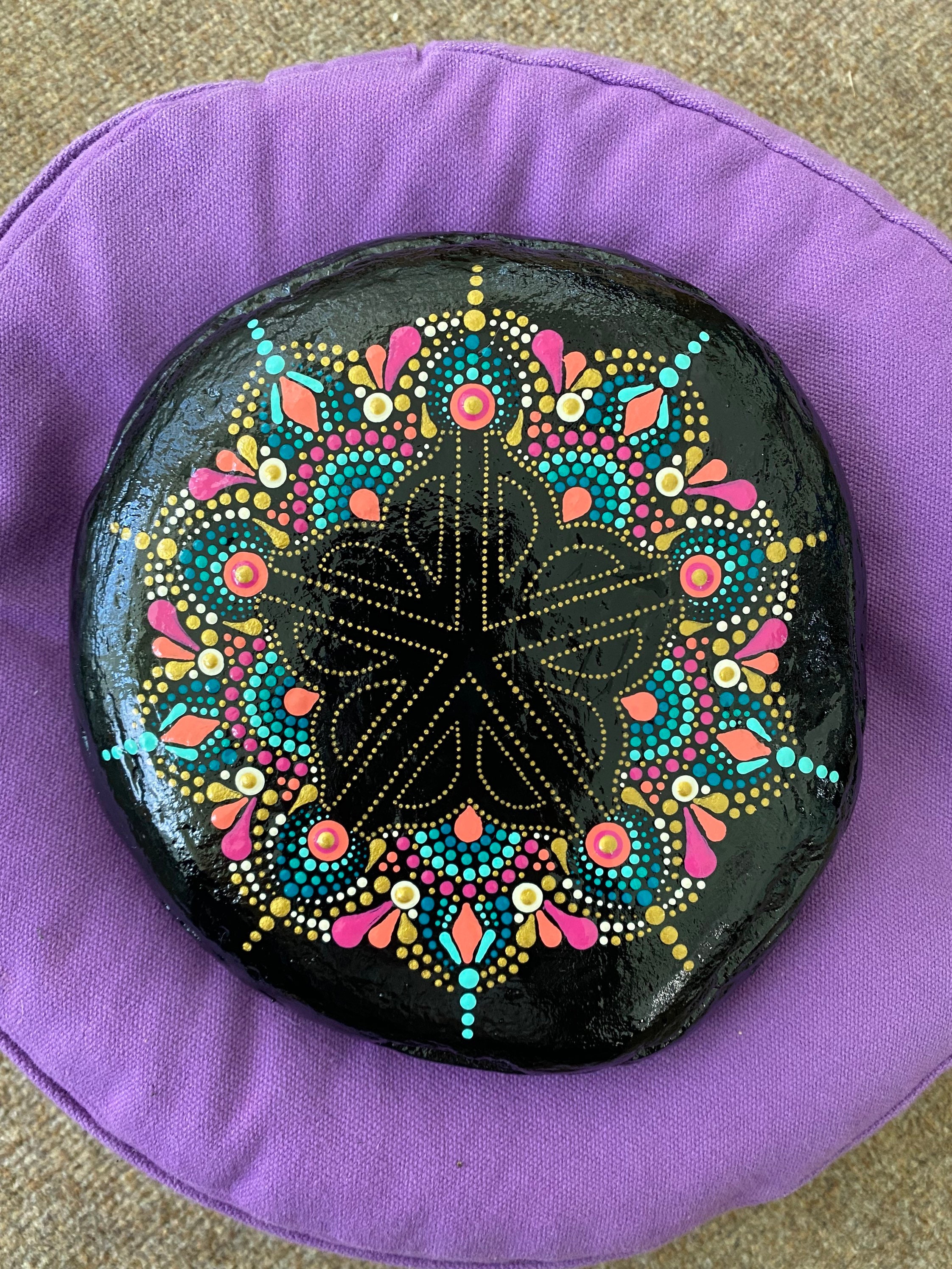 Rochester NY, ROC, Flower City Logo Dot Mandala, Thoughtful and Unique ...