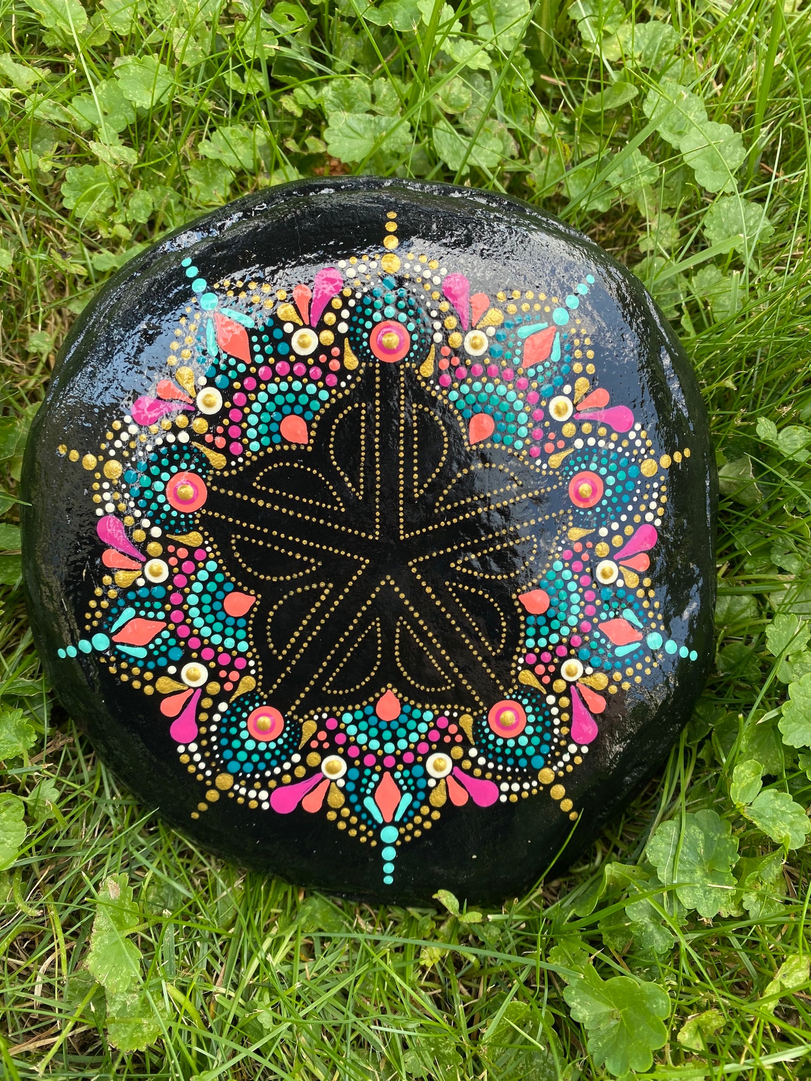 Rochester NY, ROC, Flower City Logo Dot Mandala, Thoughtful and Unique ...