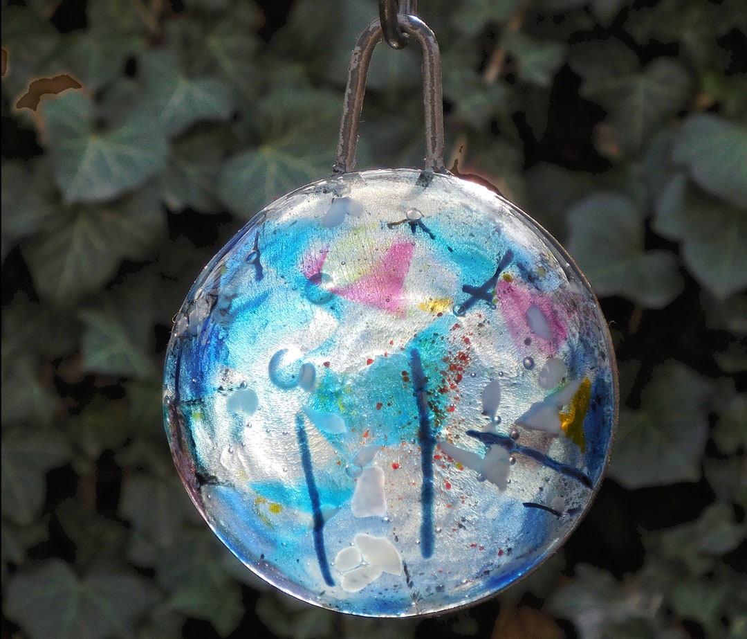 Blue Marble Orb - Etsy
