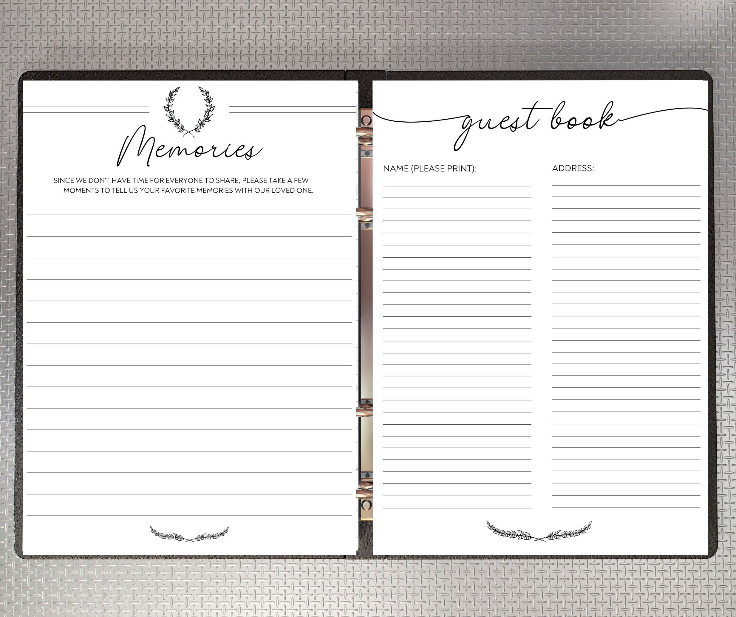 UPDATED* Elegant and Classy Memorial Service, Funeral, Celebration of ...