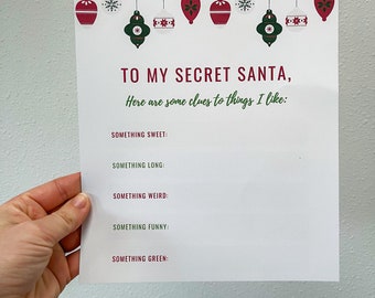 Secret Santa Gift | Etsy