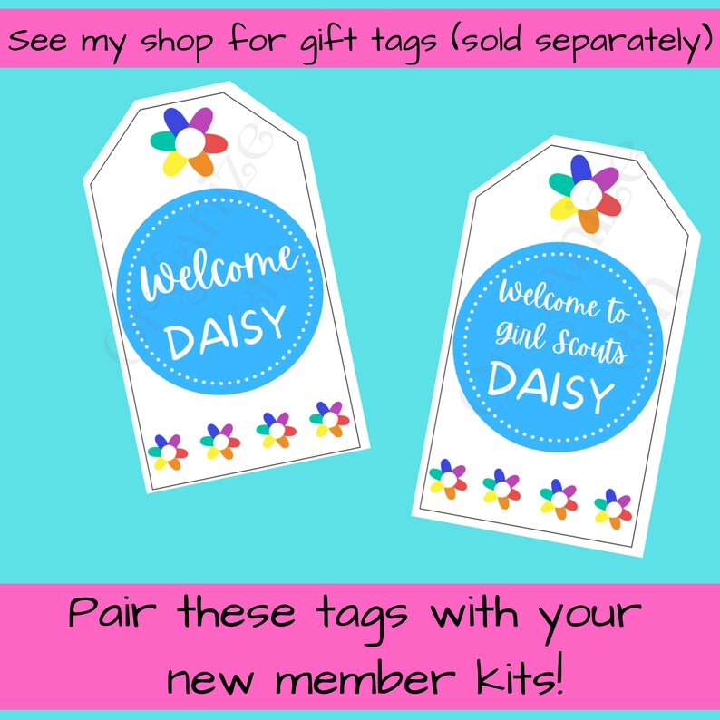 Printable Daisy Girl Scout New Troop Member Kit, New Girl Handouts ...