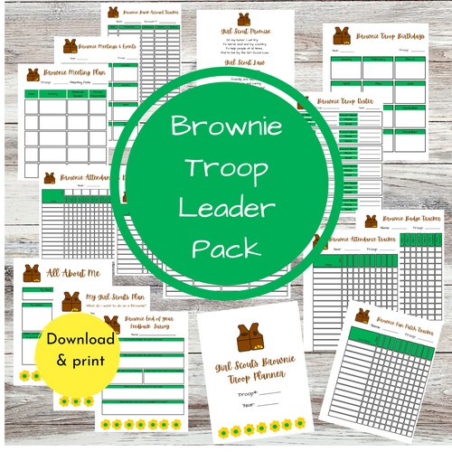 Printable Daisy Girl Scout New Troop Member Kit New Girl - Etsy