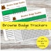 Brownie Badge Tracker, Girl Scouts Badge Tracker, Award Tracker ...