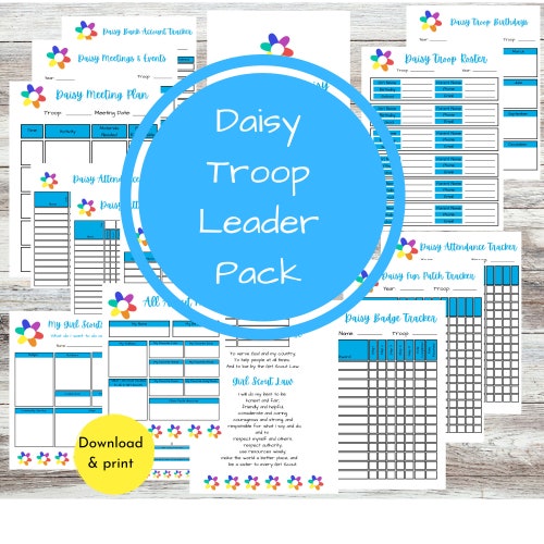 Printable Daisy Girl Scout New Troop Member Kit New Girl - Etsy