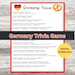 Germany Trivia Quiz: Travel, Culture & History Knowledge Game - PDF ...