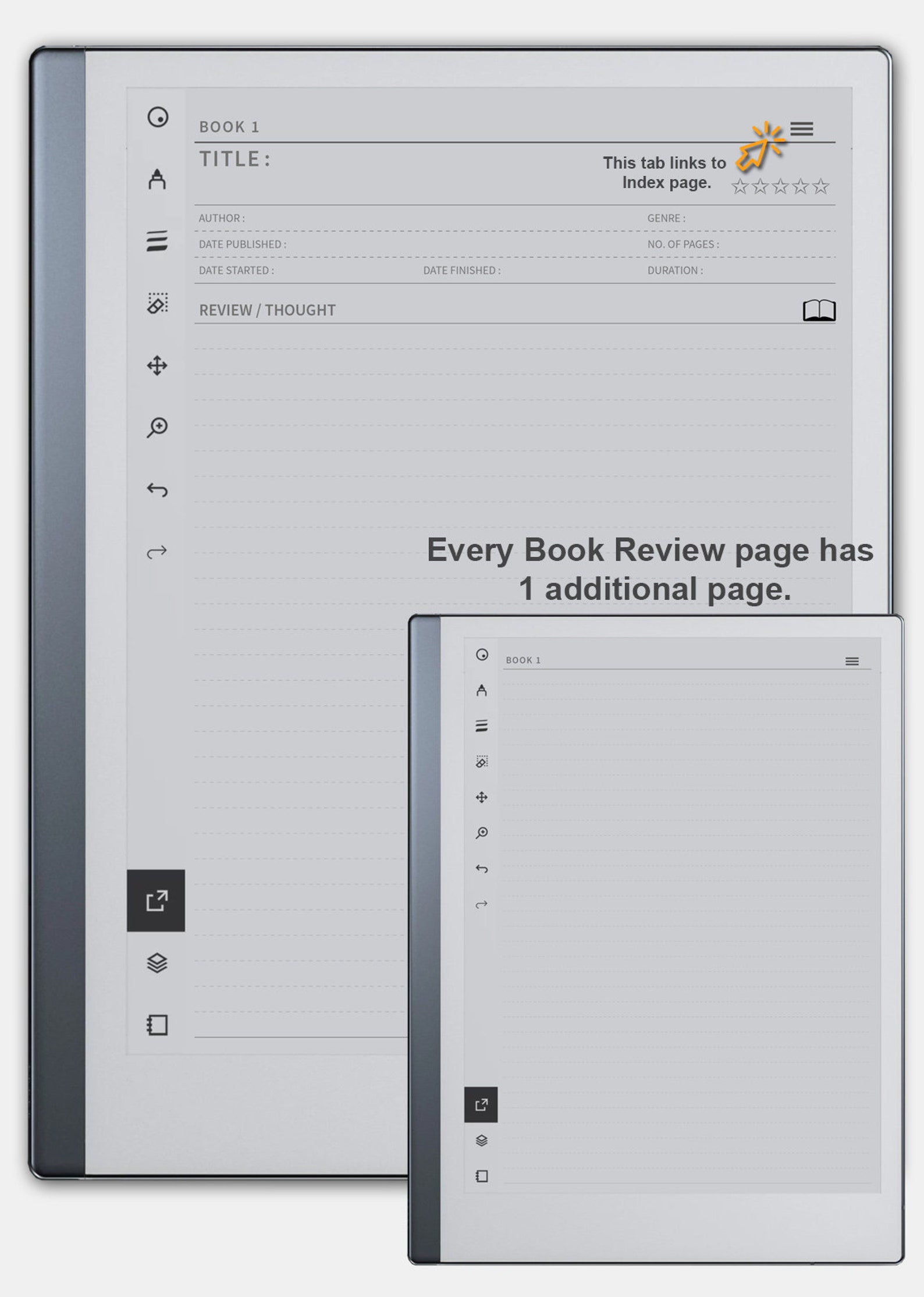 Remarkable 2 Journal Templates