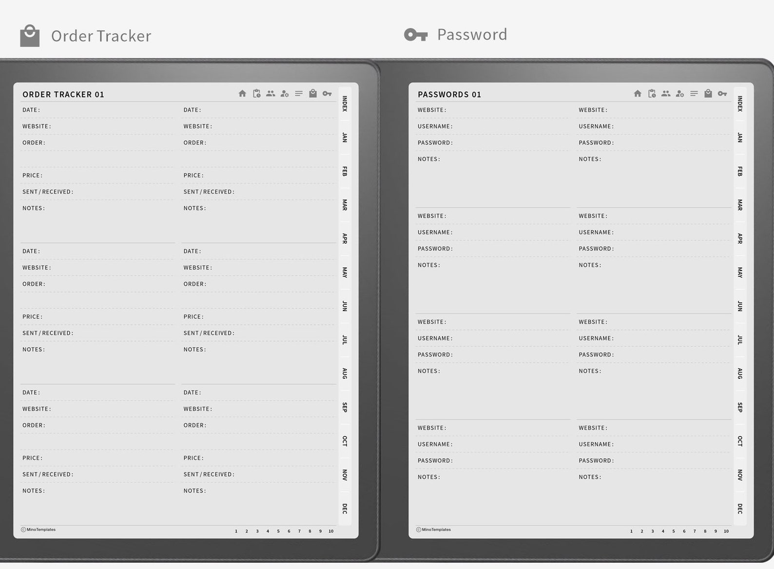 Kindle Scribe Templates 2023 Digital Planner All-in-one - Etsy