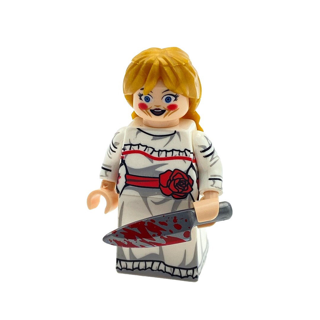 Annabelle Classic Horror Movie Custom Mini-figure Horror Doll 3D Figure ...