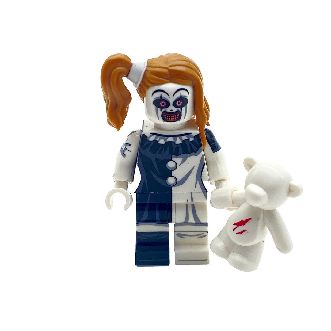 Horror Movie Terrifier Custom Mini-figure the Pale Girl Clown ...