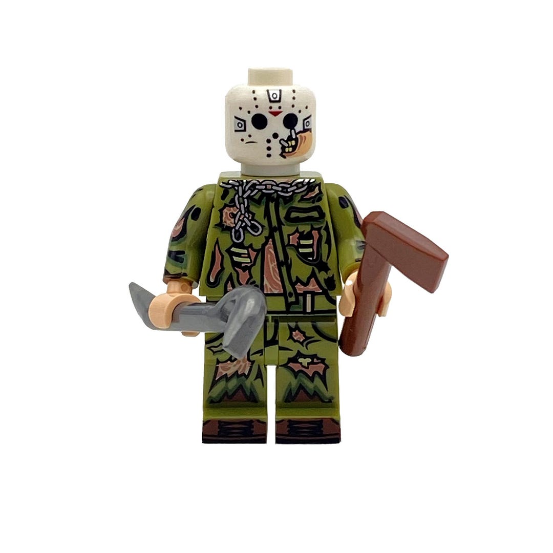 Classic Horror Movie Custom Mini-figure Jason Voorhees Friday the 13th ...