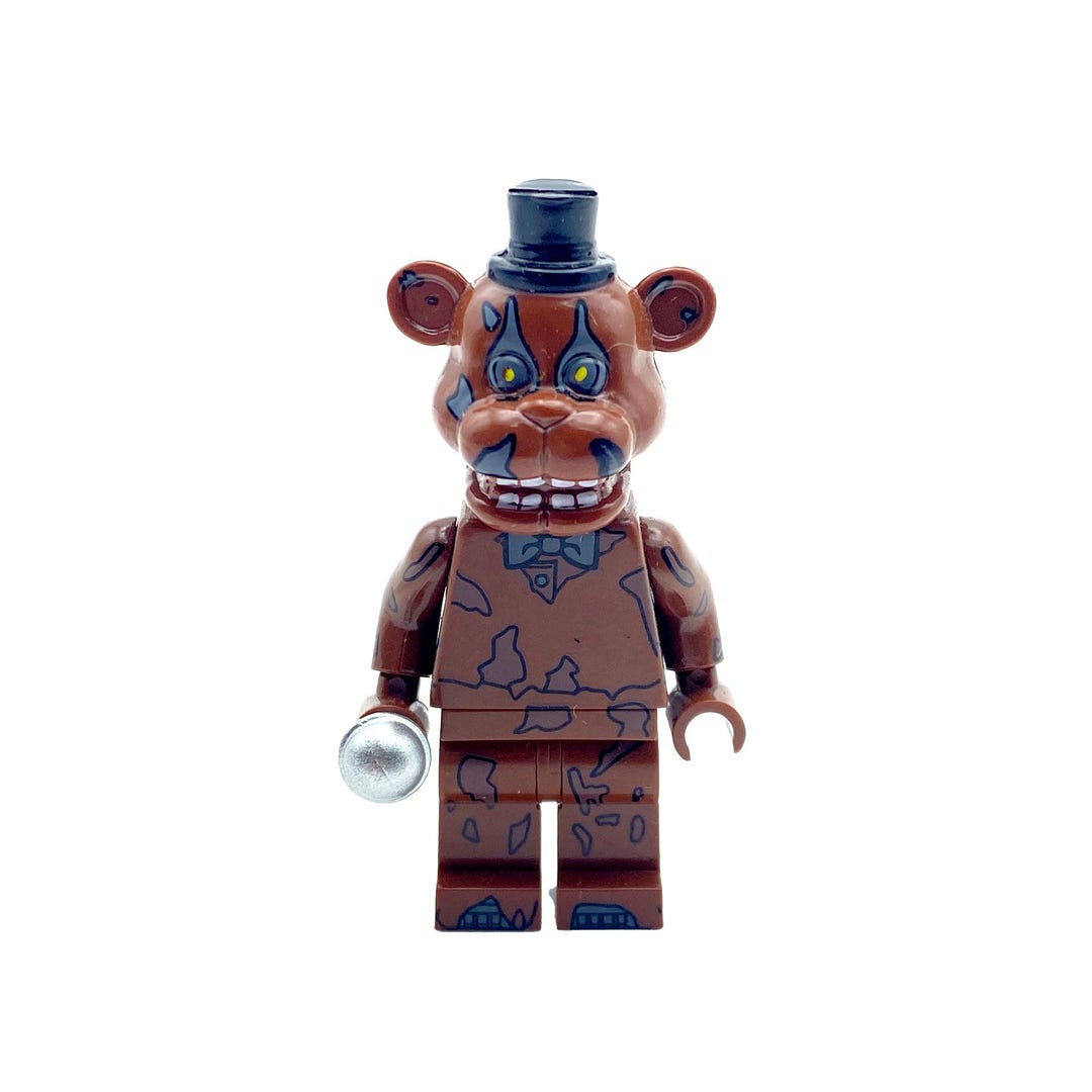 Five Nights at Freddy's Freddy Horror Gaming Movie Custom Mini-figure ...