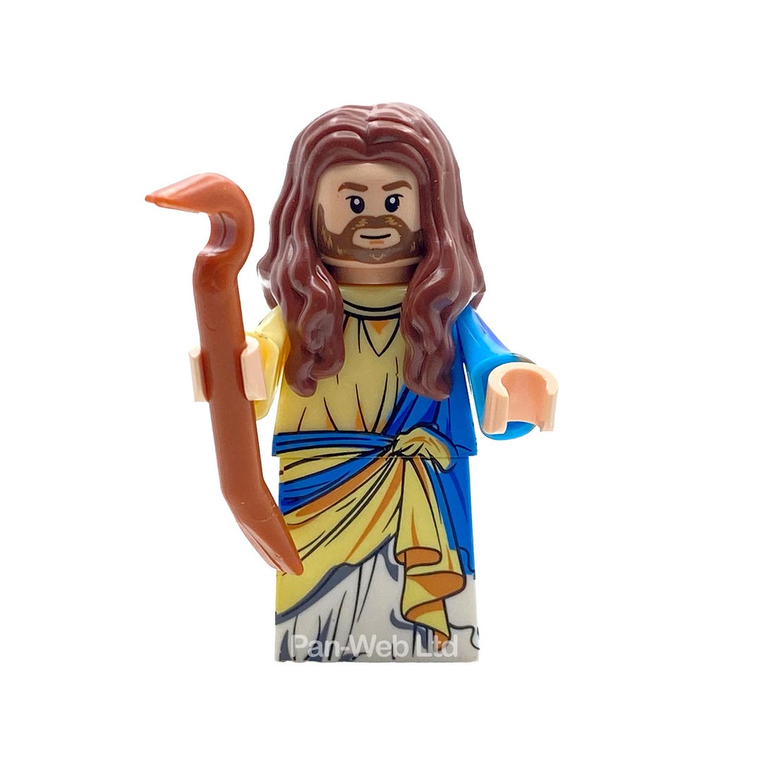 Jesus Mini-figure Hand Assembled Minifigure Christ Mini Figure Design 2 ...