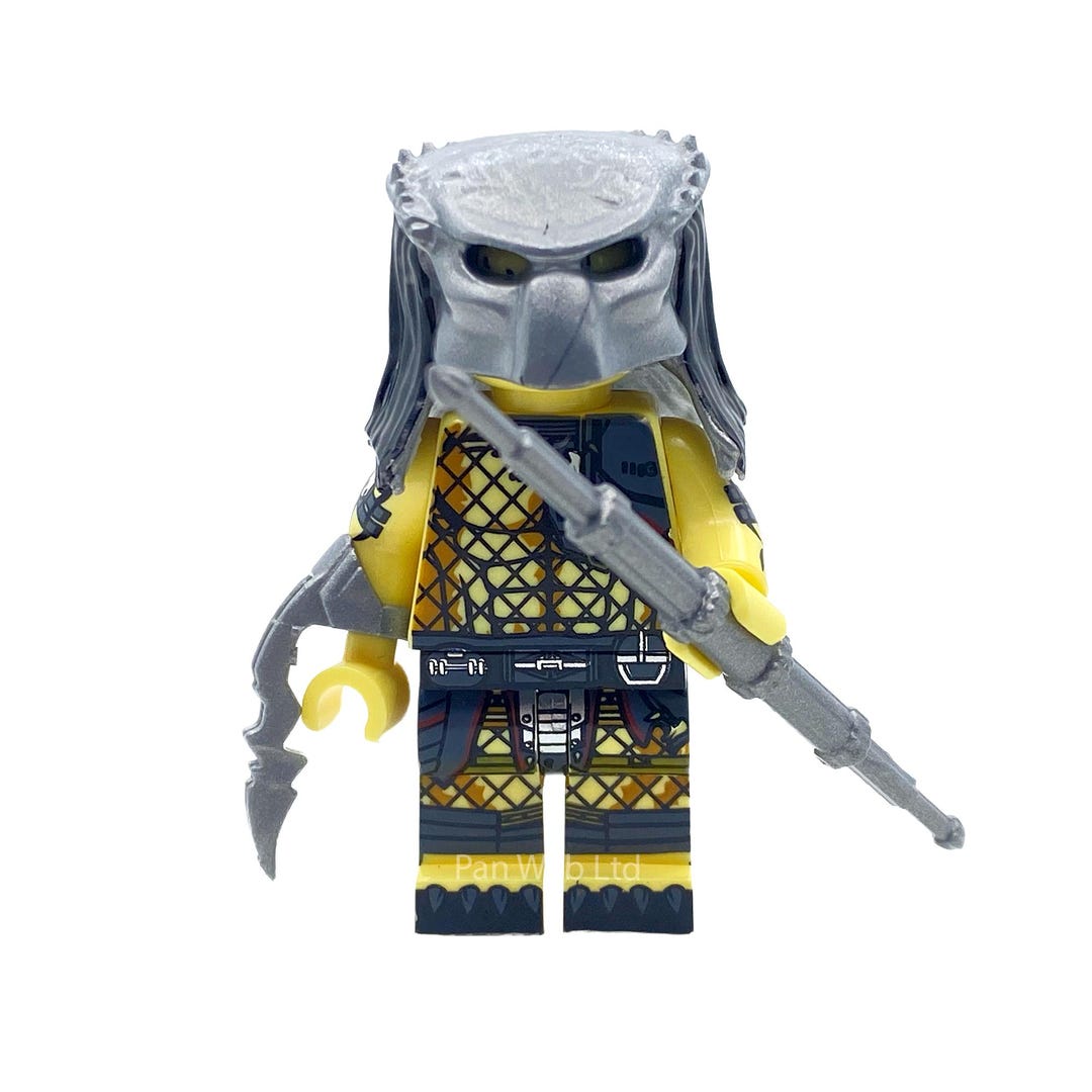 Predator Minifigure Horror Movie Custom Mini-figure Design 3 - Etsy