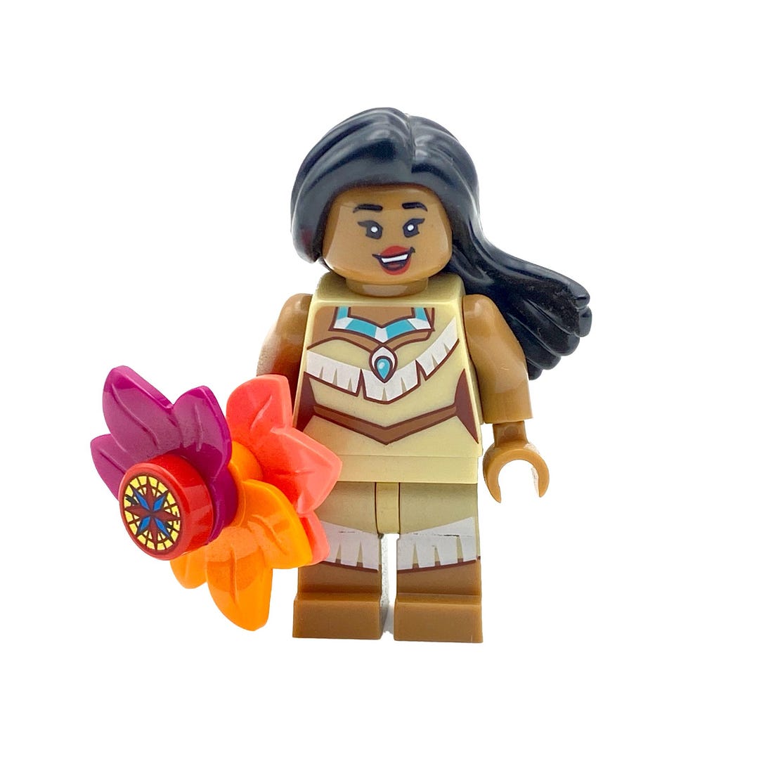 Pocahontas Custom Mini Figure Cartoon Character Princess Mini Figure ...