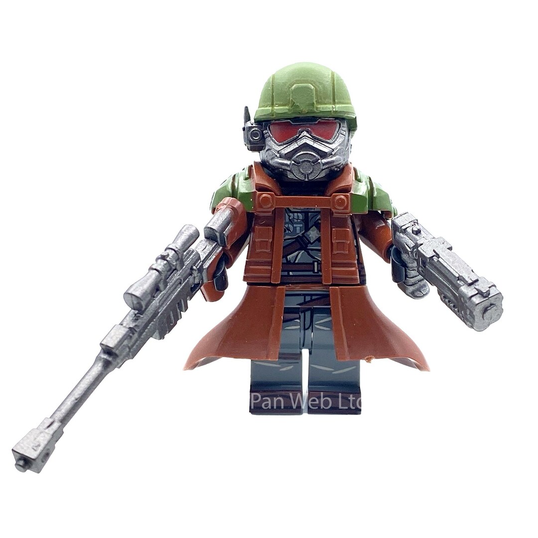 Gaming Minifigure Custom Mini-figure Zombie Video Game Figure Hand ...