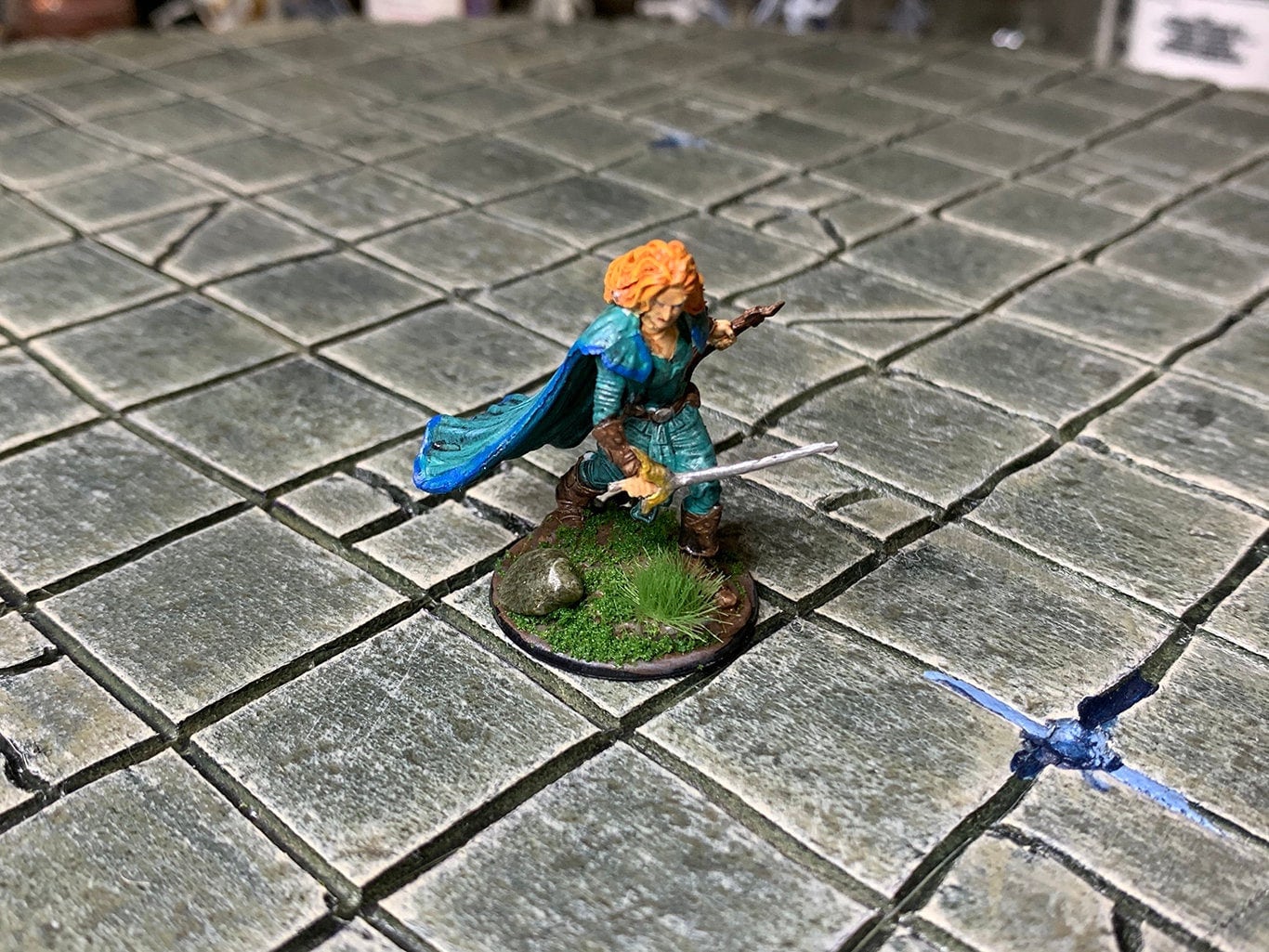 Female Human Bard / Minstrel / Adventurer Miniature Perfect | Etsy