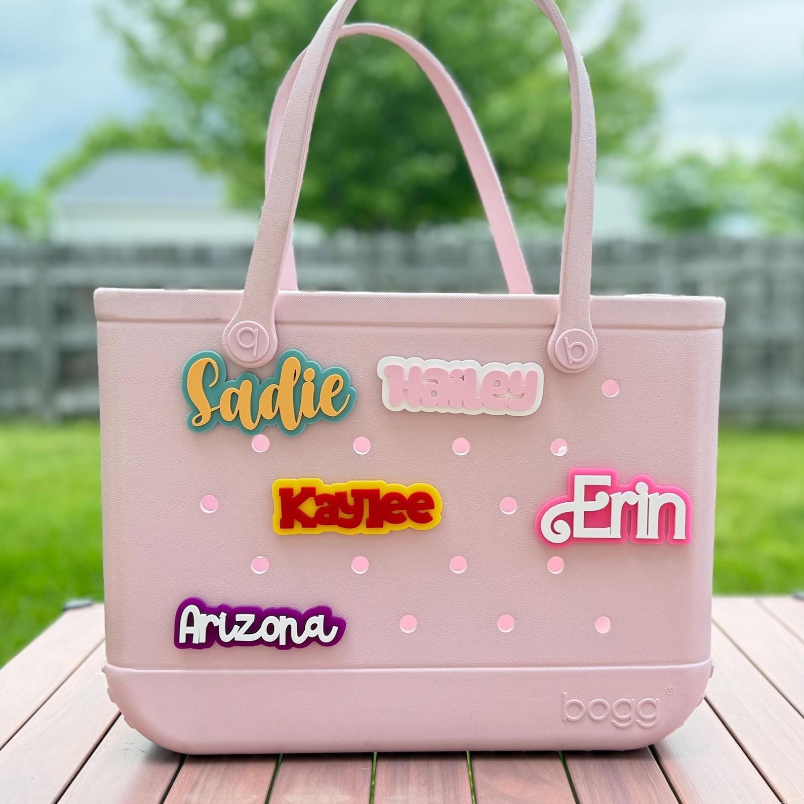 Customized Name Tag for Bogg Bag L Personalized Bogg Bag Charm L Bogg ...