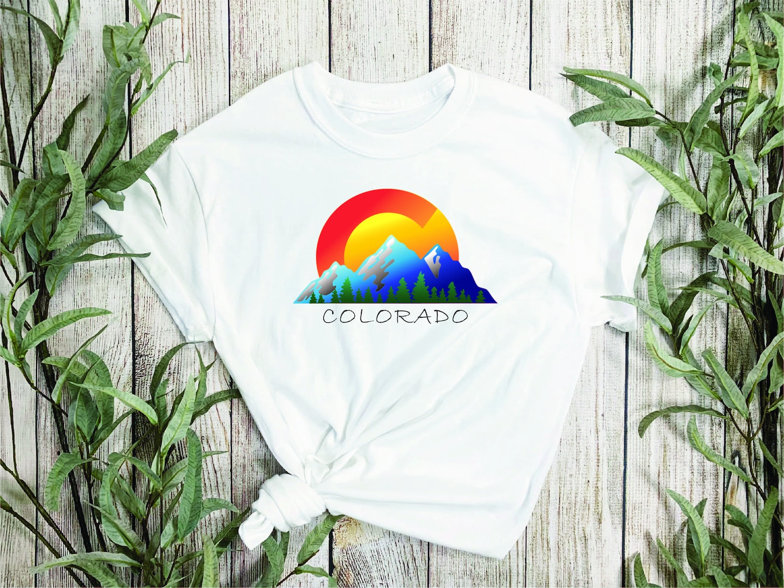 Colorado-c Mountain Digital Graphic-instant Digital Download (PNG W ...