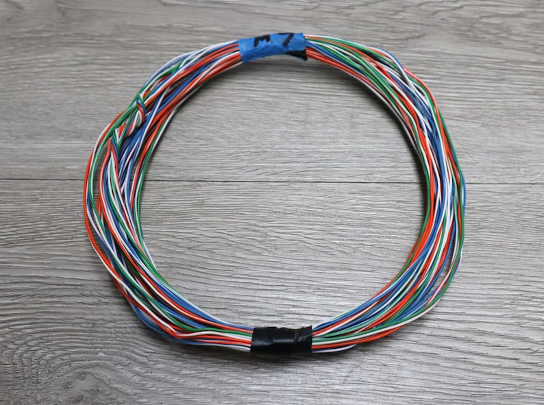 Cat 5 Copper Telephone Wire for Crafts | Choose Length and Number of ...