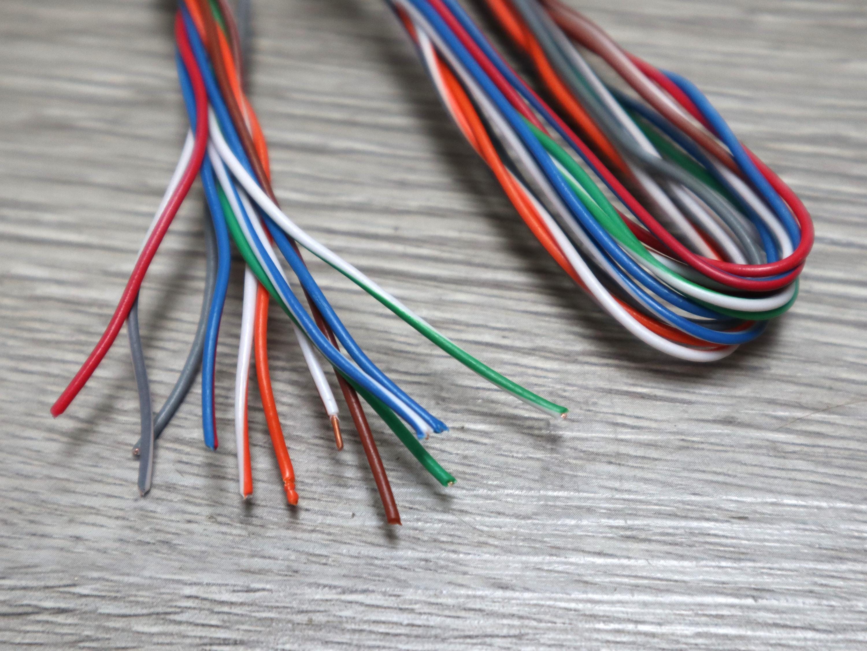 Cat 5 Copper Telephone Wire for Crafts | Choose Length and Number of ...