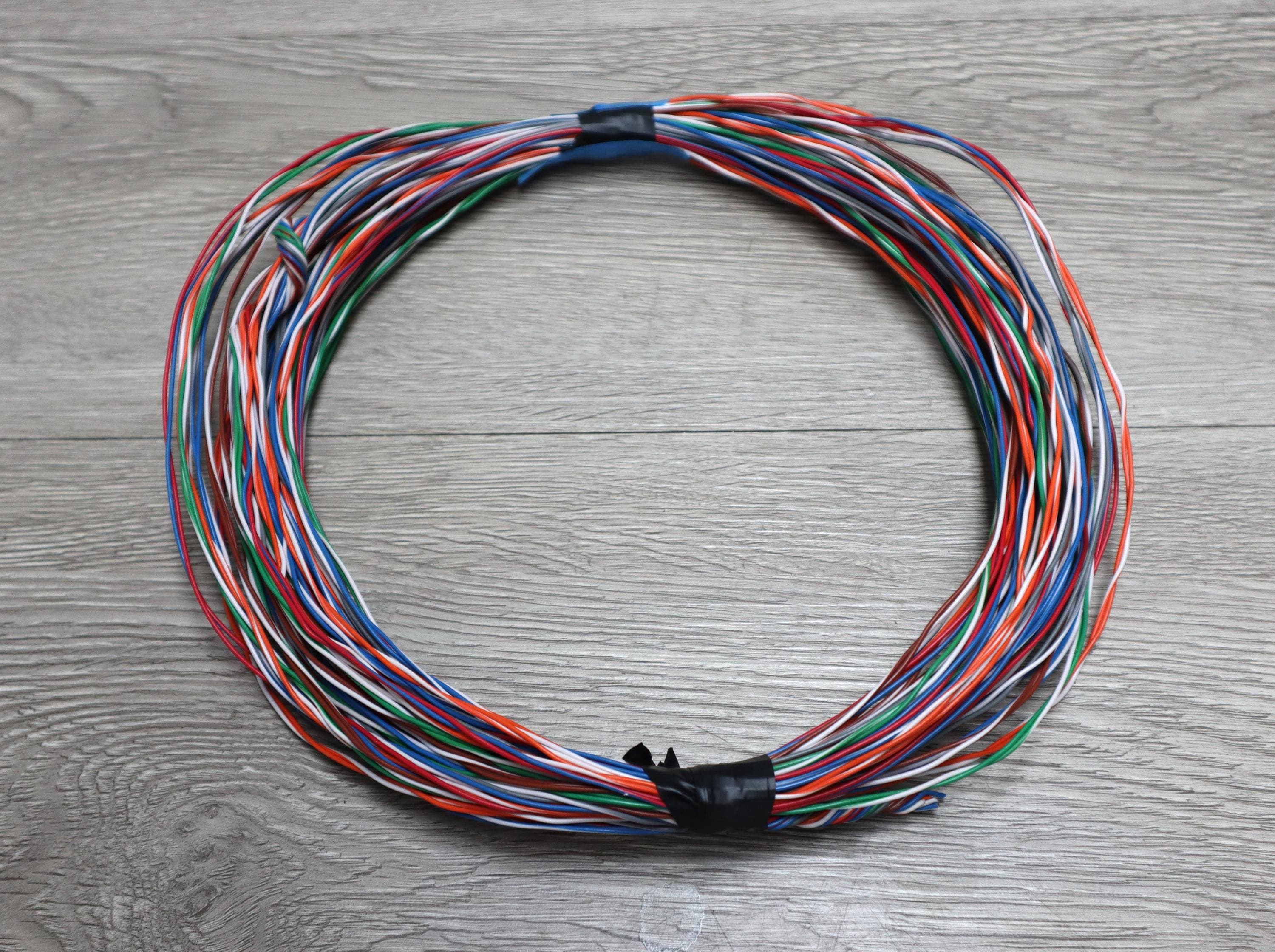 Cat 5 Copper Telephone Wire for Crafts | Choose Length and Number of ...