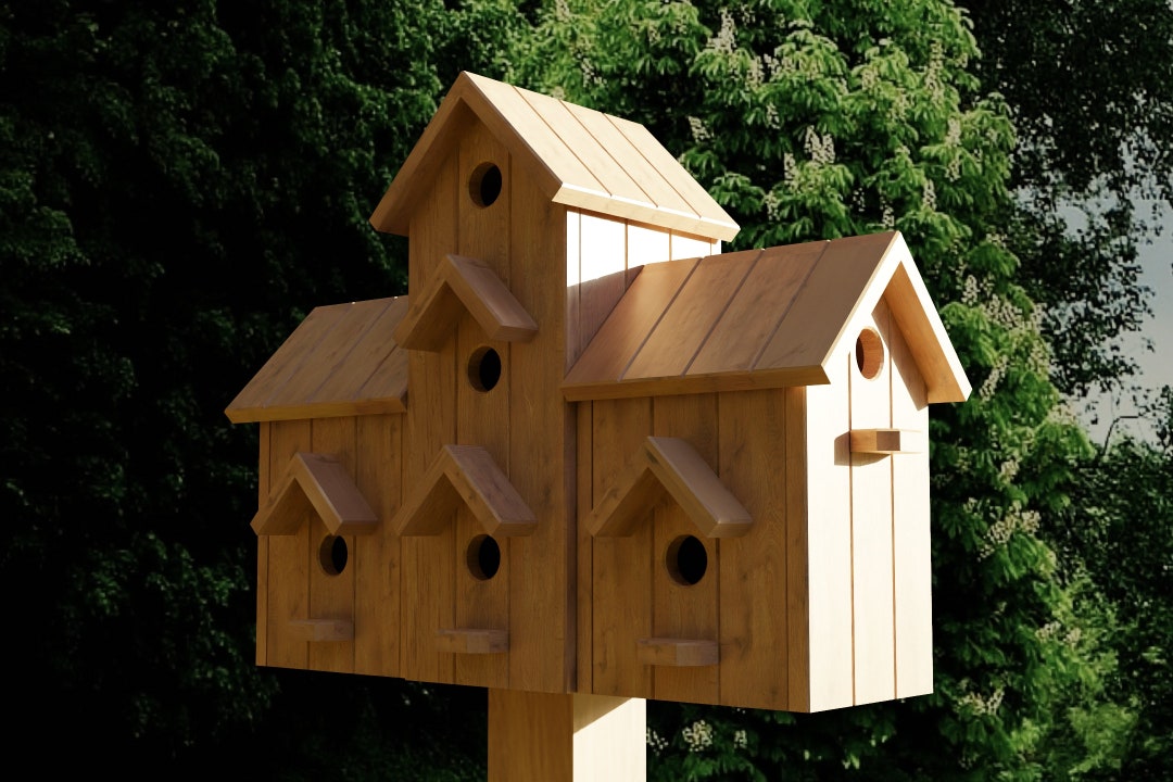 Plans for Wooden Garden Seven Bird Box House Build Plans Do It Yourself ...