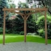 Plans for Wooden Garden Corner Pergola 2.14x2.14m 7ftx7ft DIY Digital ...