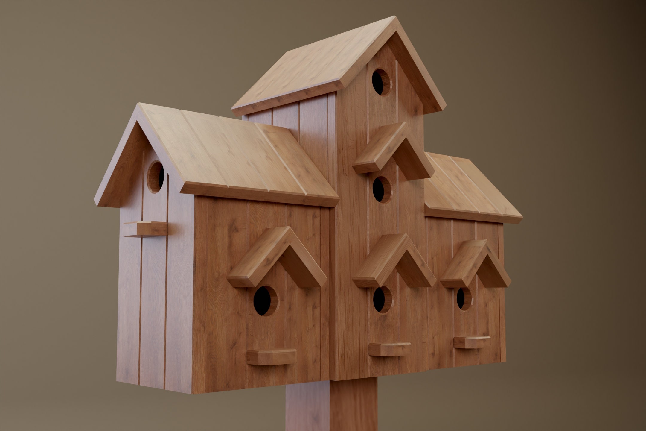 Seven Bird Box House Build Plans, DIY Woodwork (UK Metric) (PDF) - Etsy