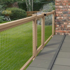 Plans for Wooden Modular Garden Fencing and Gate System 950mm High DIY ...
