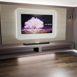 Plans for Floating Media Bench for Media Wall Step by Step Plans DIY ...