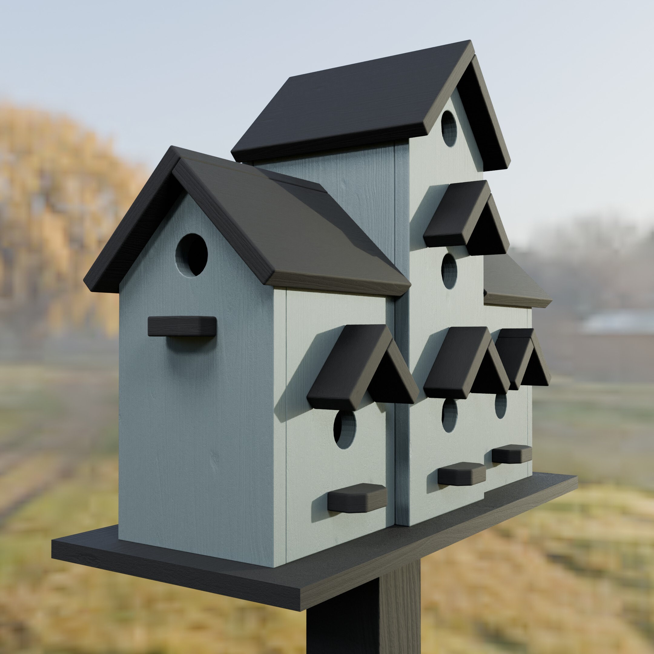 Plans for Wooden Garden Seven Bird Box House Build Plans Do It Yourself ...