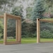 Plans for Wooden Modular Garden Fencing and Gate System 37 1/2" High ...