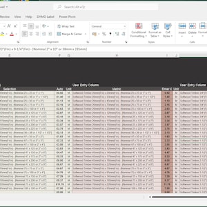 Microsoft Excel Cut List Optimiser Tool V2a for Woodworkers (excel ...