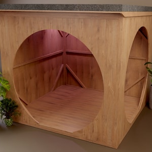 Plans for Spa Shelter 2.6m X 2.6m Cube Lazy Spa Hot Tub Digital ...