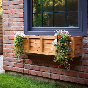 Plans for Wooden Window Box Planter 1.2m (4ft) DIY Digital Woodwork ...