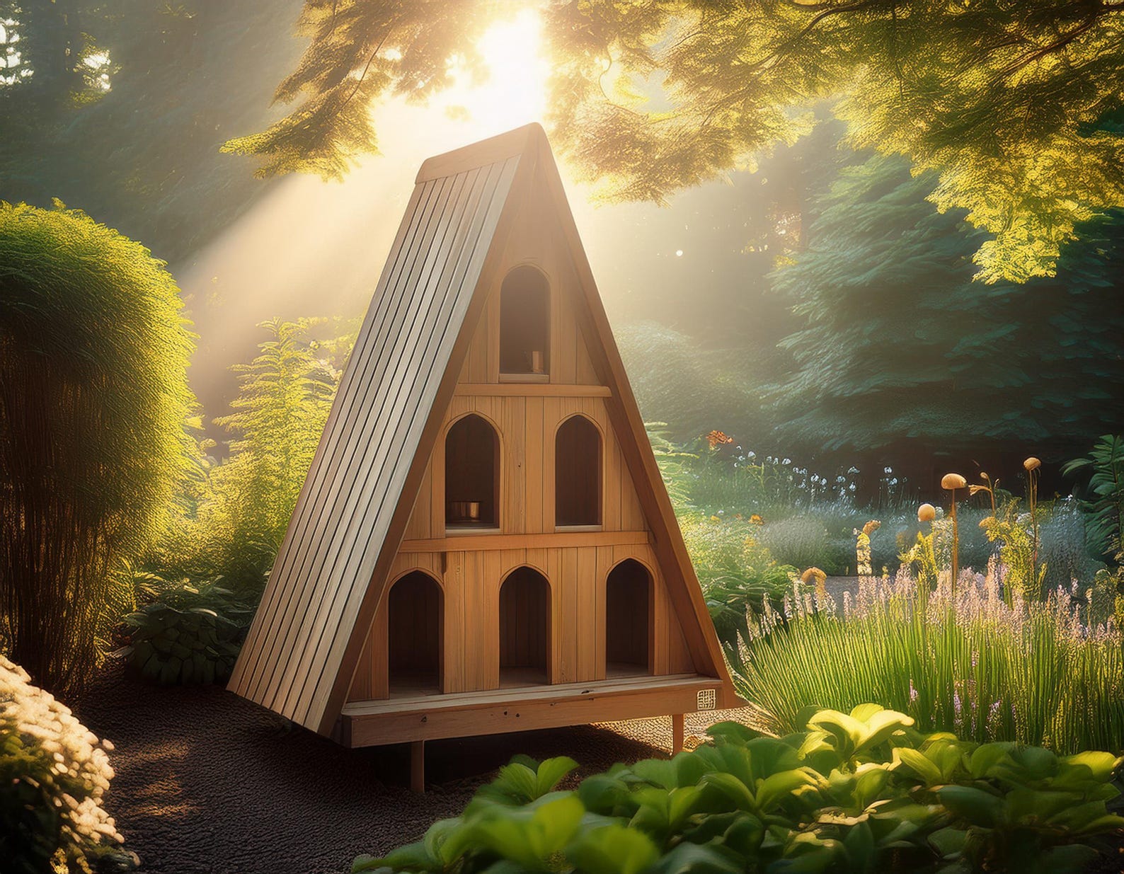 Plans for Wooden Dovecote Garden Bird House Build Plans DIY Digital ...