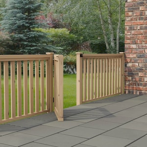 Plans for Wooden Modular Garden Fencing and Gate System 37 1/2" High ...