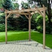 Plans for Wooden Garden Corner Pergola 2.14x2.14m 7ftx7ft DIY Digital ...