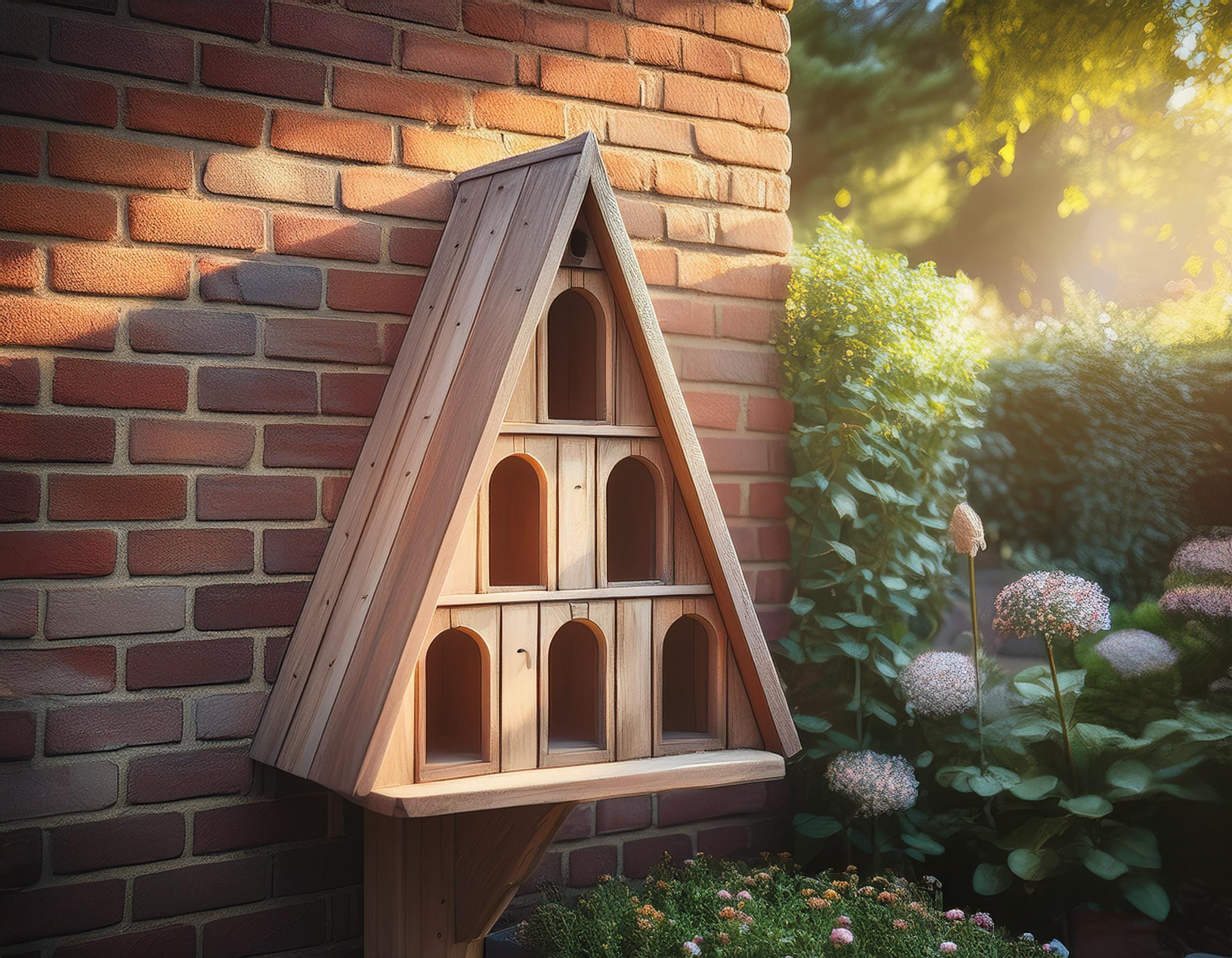 Plans for Wooden Dovecote Garden Bird House Build Plans DIY Digital ...