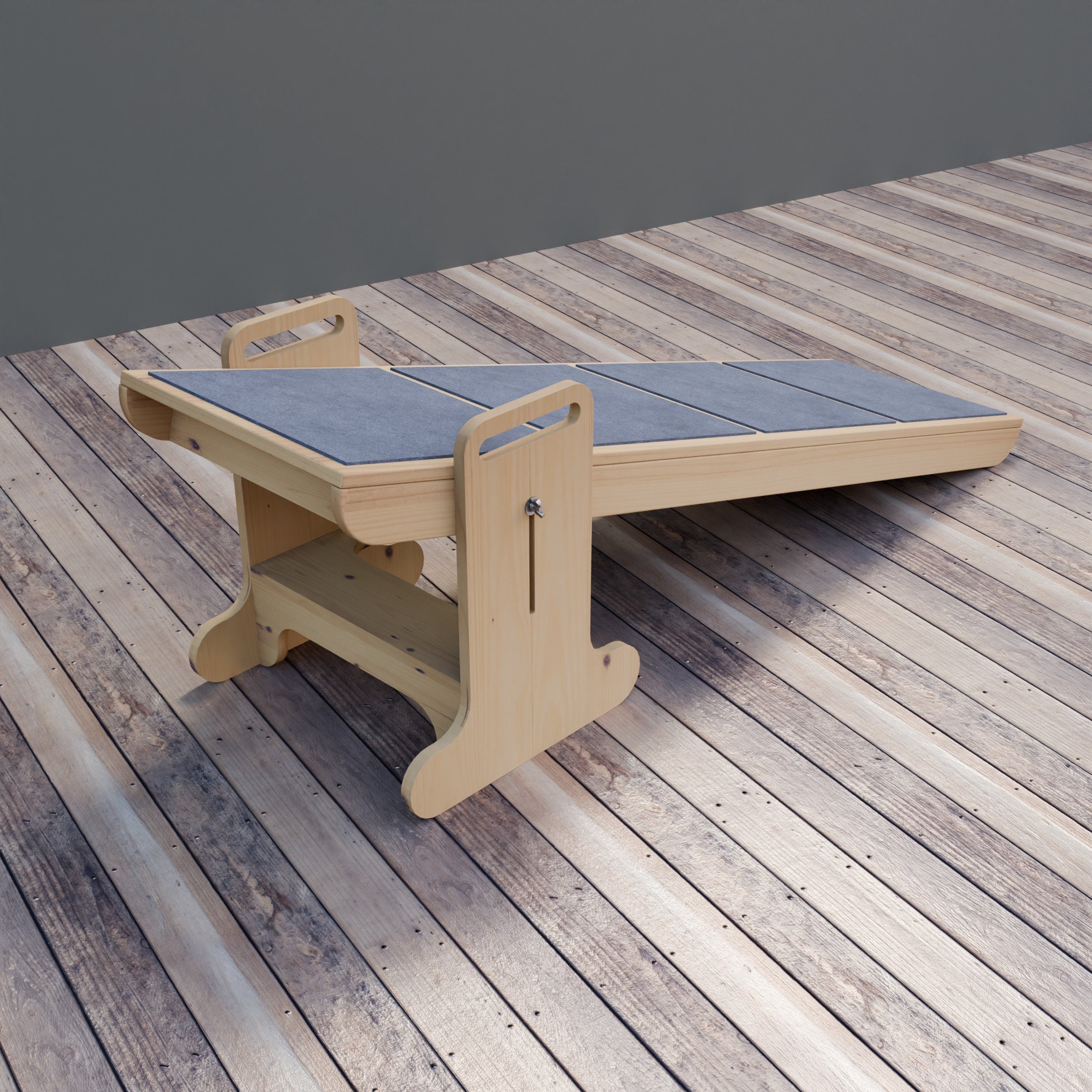 Plans for Adjustable 34cm to 54cm Small Pet Dog Ramp DIY Digital ...