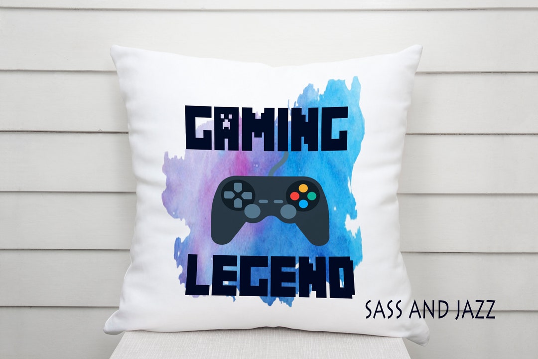 Gaming Clipart , Gamer Sublimation Design, Gamer Cushion Template ...