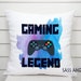 Gaming Clipart , Gamer Sublimation Design, Gamer Cushion Template ...