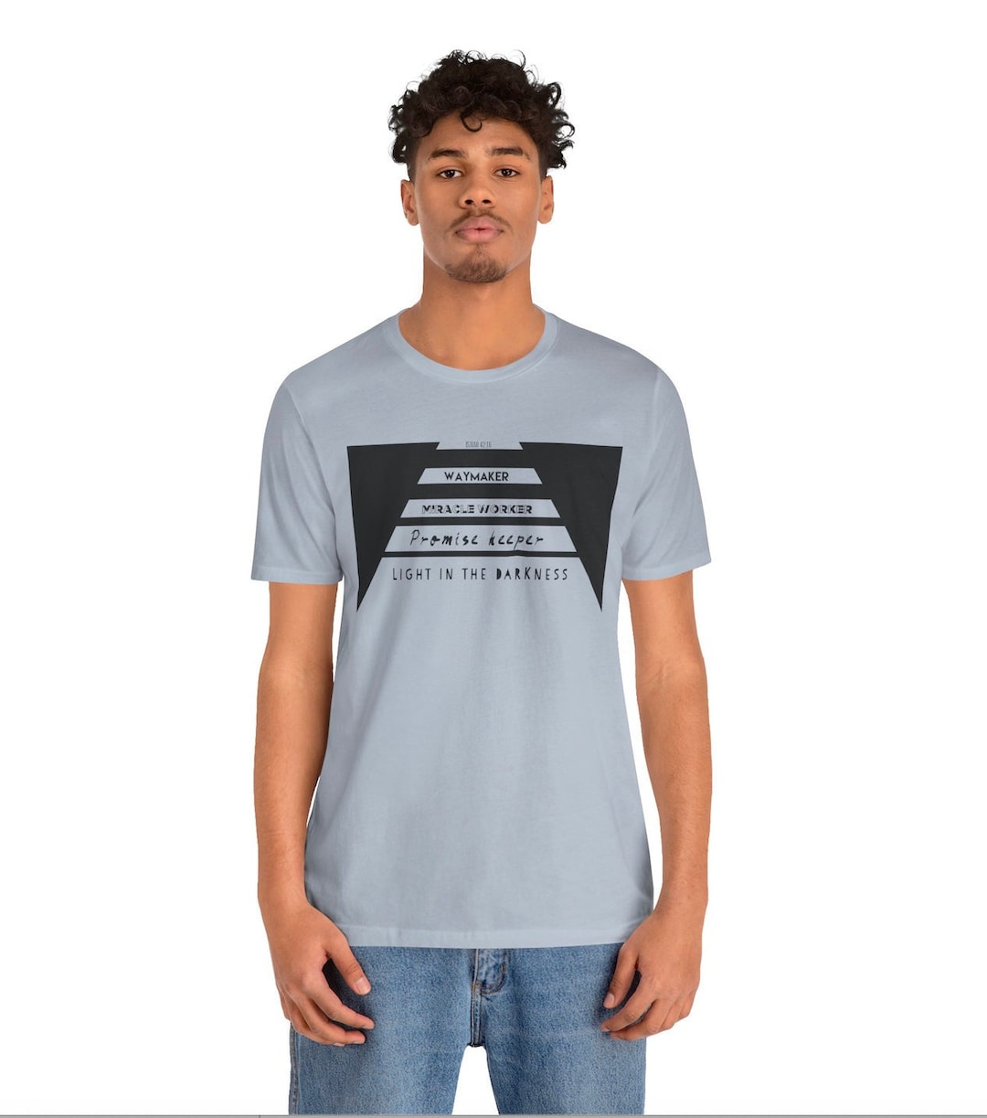 Men Waymaker Shirt, Christian Shirts, Faith Shirt, Jesus Shirt ...