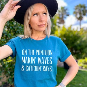Pontoon Song Lyrics T-shirt, Little Big Town, Country Music - Etsy
