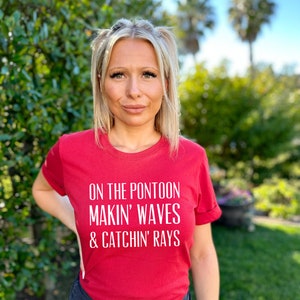 Pontoon Song Lyrics T-shirt, Little Big Town, Country Music - Etsy