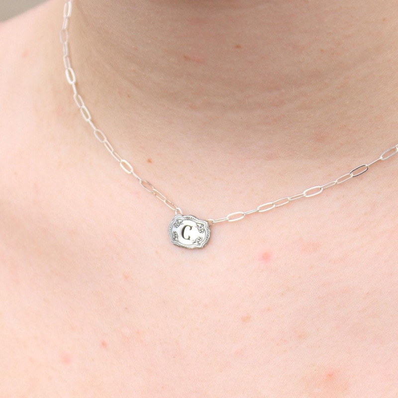 Belt Buckle Necklace - Etsy