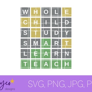 Teach Wordle, Teacher Wordle, SVG, PNG, Instant Download, Cricut ...