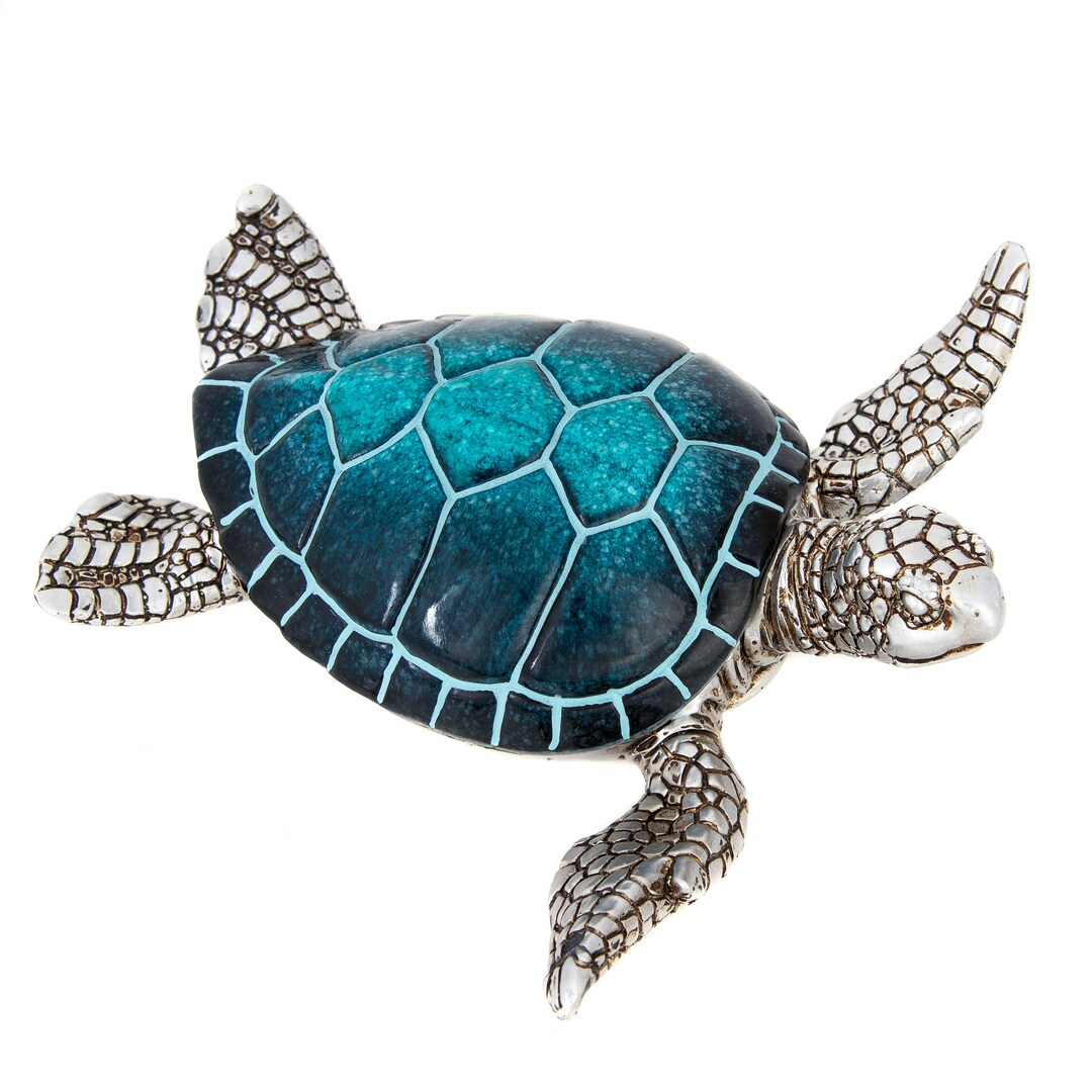 Sea Turtle Storage Box, Sea Turtle Storage Box, Sea Turtle Figurine ...